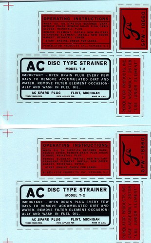 MB GPW Willys Ford WWII Jeep G503 DOUBLE Decal Set Ford GPW | eBay