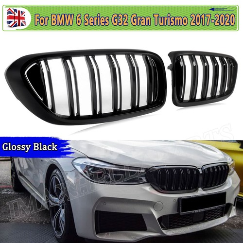 M STYLE FOR 2017-2020 BMW 6 SERIES GT G32 GRAN TURISMO FRONT KIDNEY ...