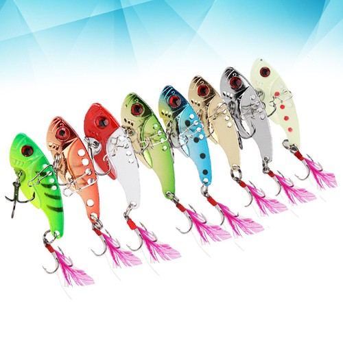 4 Pcs Fishing Tackle Hard Metal Spoon Lure Bait Hook for Fish Random ...