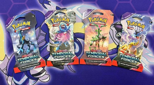 Temporal Forces Sleeved Booster Pack Art Bundle Set of 4 | eBay