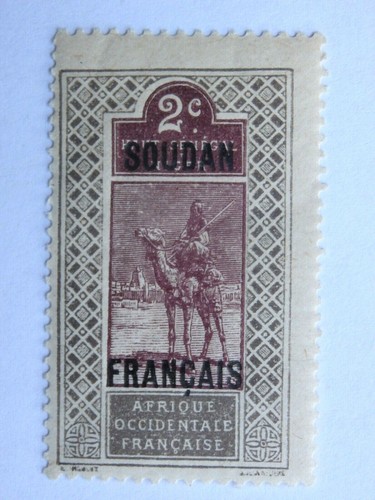 French Sudan Soudan 2c Camel Rider Overprint MNH | eBay