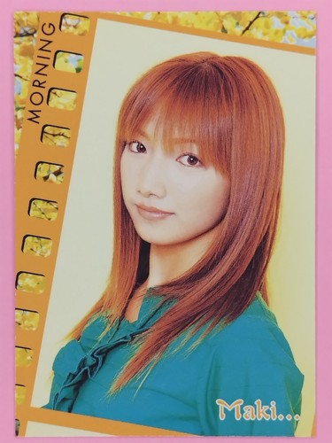 Maki Goto Morning Musume. Card Amada BANDAI TCG 2001 Japanese Idol No ...