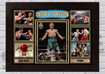 ricky hatton signed products for sale | eBay UK