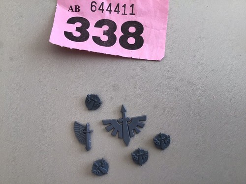 Warhammer 40K Space Marines Dark Angels Chapter Emblems | eBay