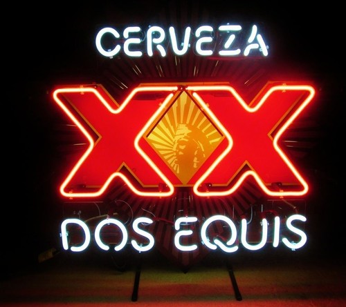 New Cerveza XX Dos Equis Neon Sign Beer Bar Pub Gift Light 17"x14" Club ...