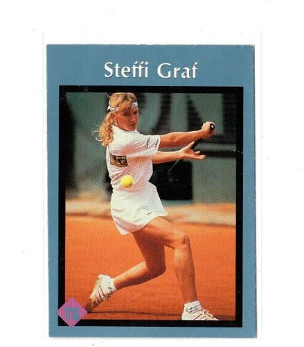 1991 Tuff Stuff Steffi Graf Insert Card #7 Women's Tennis Legend!! | eBay