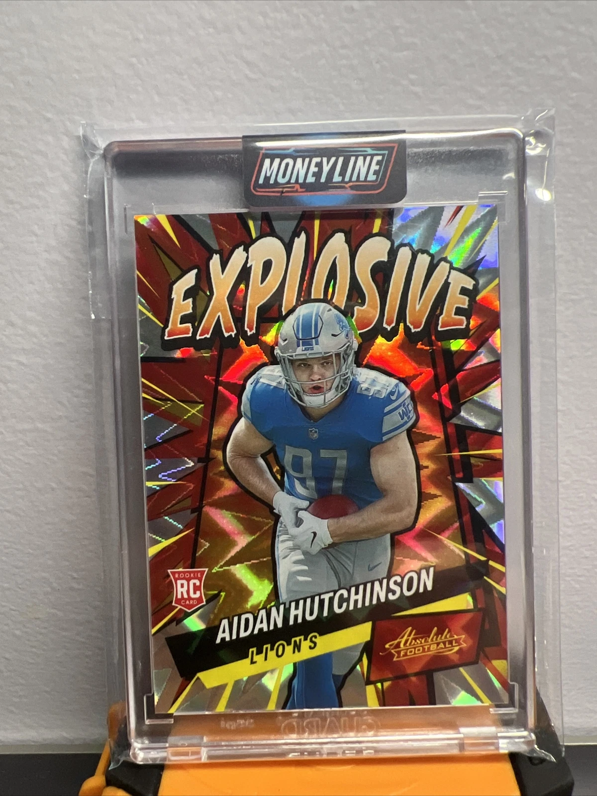 Aidan Hutchinson 2022 Absolute #E39 Explosive Price Guide - Sports Card ...