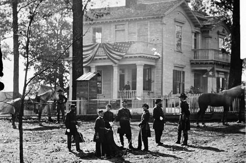 New 5x7 Civil War Photo: Headquarters of CSA General John Bell Hood in ...
