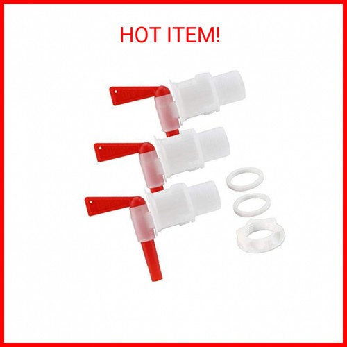 3 Pack Bucket Spigot 5GAL Bucket Spigot Plastic Bottling Bucket Spigot ...