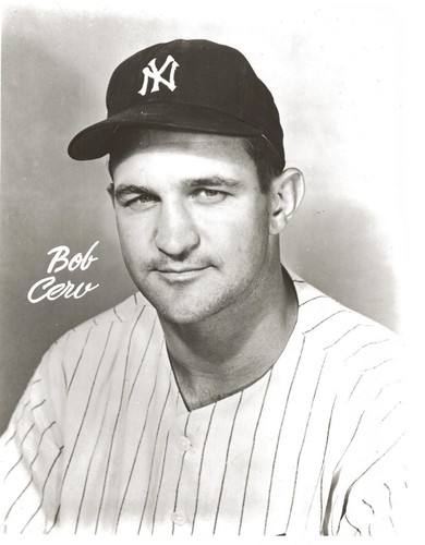 BOB CERV 8X10 PHOTO NEW YORK YANKEES NY BASEBALL PICTURE MLB | eBay