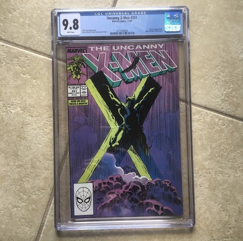 Uncanny X-Men #251 (Marvel Comics 1989) Marc Silvestri Wolverine - CGC ...