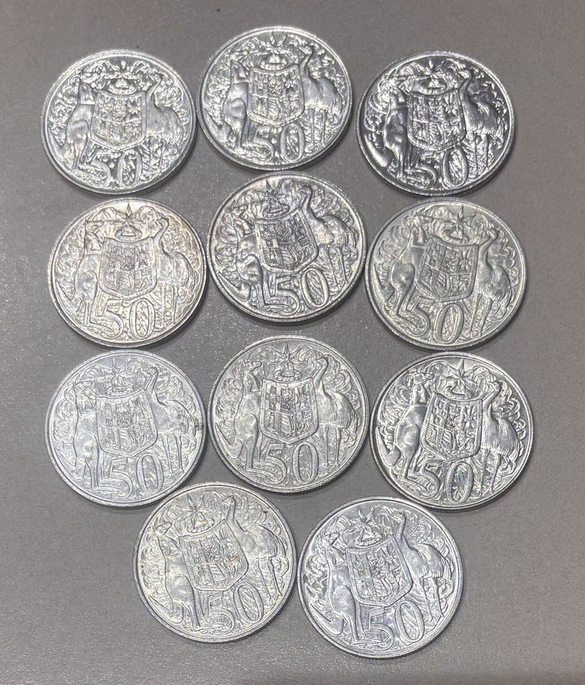 1966 Round 50 Cent Coin for sale | eBay AU