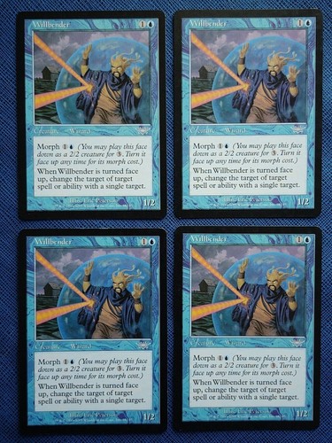 Magic the Gathering WILLBENDER #58/145 Legions 2003 Playset of 4 ...