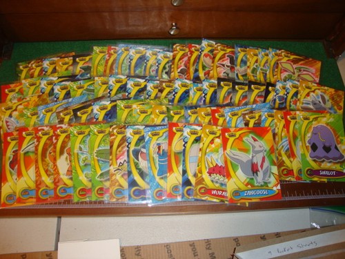 2004 Topps Pokemon Advanced Challenge lot of 52 Base cards in nm/mint ...