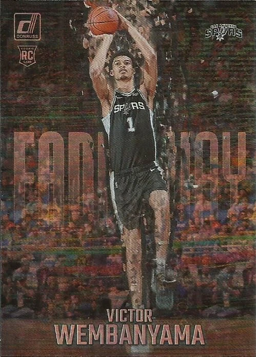 Victor Wembanyama 2023 Donruss #11 Fadeaway Price Guide - Sports Card ...
