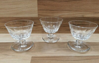 Crystal Sundae Dishes in Stuart Crystal & Cut Glass for sale | eBay
