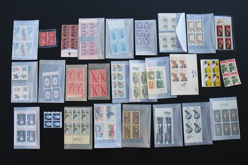US Postage Stamp Lot of Vintage Regular Christmas Blocks/Strips 2c-20c ...