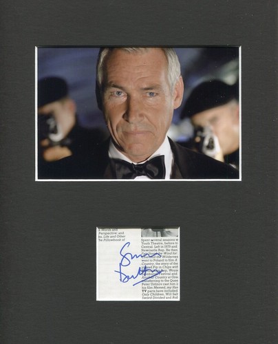 Simon Dutton Doctor Who Alistair Rare Signed Autograph Photo Display | eBay