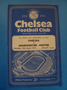 1955 Fa Cup Final in Football Fa Cup Fixture Programmes (1950s) for ...