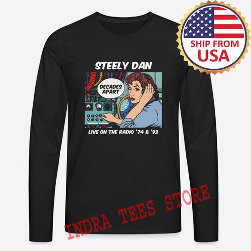 Steely Dan Live On The Radio 74 and 93 Black Size S - 3XL | eBay