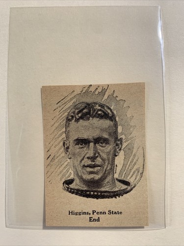 Bob Higgins Penn State Nittany Lions All American 1919 Football Picture ...