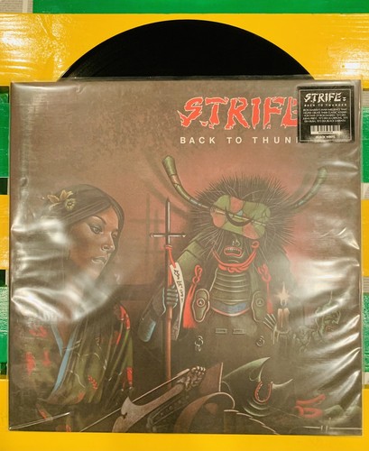 Strife - Back to Thunder - Black Vinyl Record LP - LE 100 - Shadow ...