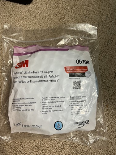 3M 05708 -it 8 Inch Ultrafine Foam Polishing Pad for sale online | eBay