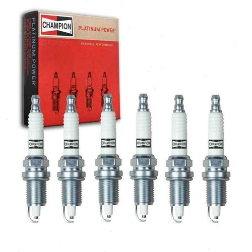 6 pc Champion Platinum 3034 Spark Plugs RC12PEC5 | eBay
