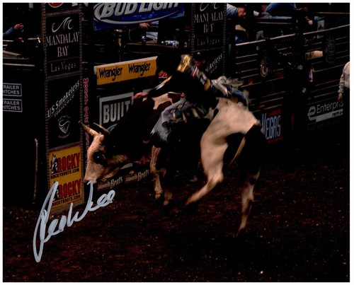 BRIAN HERMAN Professional Bull Rider "PBR" Signed Autographed 8x10 Pic ...