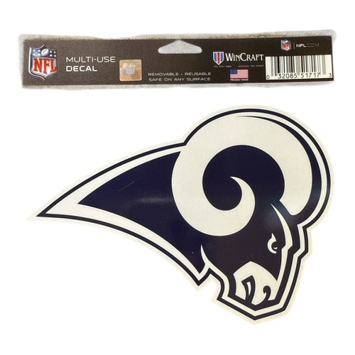 NFL Los Angeles Rams Multi-Use Colored Helmet Decal (5" x 6") | eBay