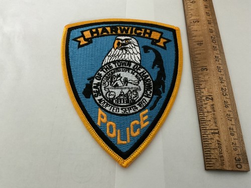 Harwich Police Massachusetts collectable patch new full size | eBay