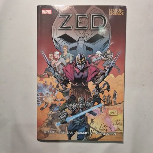 League of Legends: Zed English Edition Zed Comic Book Jhin Shen Kayn ...