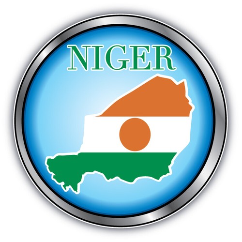 Niger Map Flag Label Car Bumper Sticker Decal | eBay