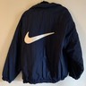 BNSF Swoosh Logo Embroidered Jacket Front and Rear [48r] | eBay