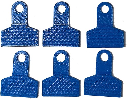 Dillon Locator Pin Tabs - Dillon Blue - Best Fit - XL750, XL650, 550 ...