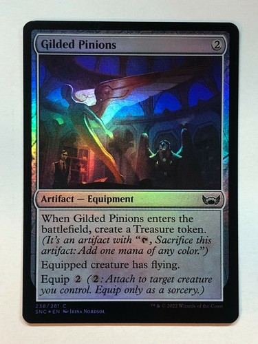 MTG Streets of New Capenna Gilded Pinions 238 Foil NM/M | eBay