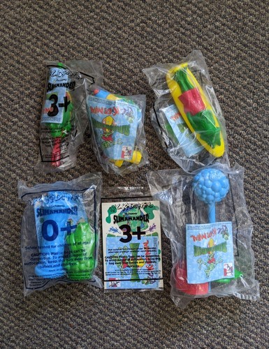KFC 1998 - Slimamander - Complete Set of 6 Brand New in Package MIP Yo ...