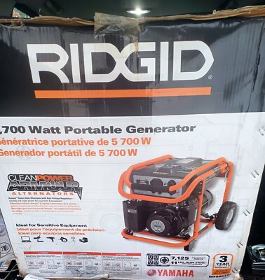 RIDGID Portable Generators for Sale | Shop New & Used Generators | eBay