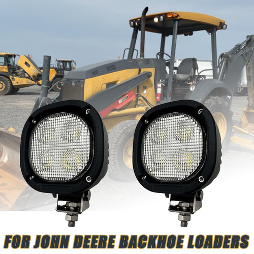 For John Deere Backhoe Loaders 2PCS LED Rear Fender Light 40W AT374191 ...