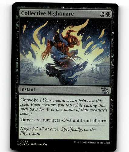 FOIL - MTG Collective Nightmare 95 March of the Machine Uncommon | eBay