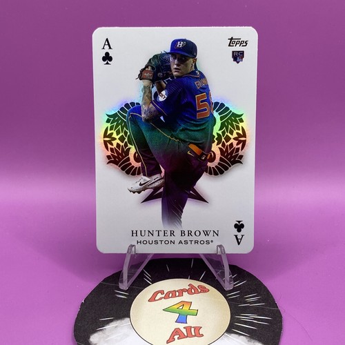 2023 Topps Update Hunter Brown #AA-56 All Aces Rookie Card RC Houston ...