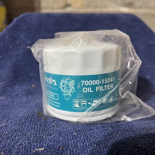 OEM KUBOTA OIL FILTER 70000-15241 GRASSHOPPER 100800 | eBay