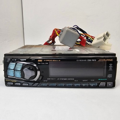 ALPINE CDA-7873 FM/AM CD RECEIVER for sale online | eBay