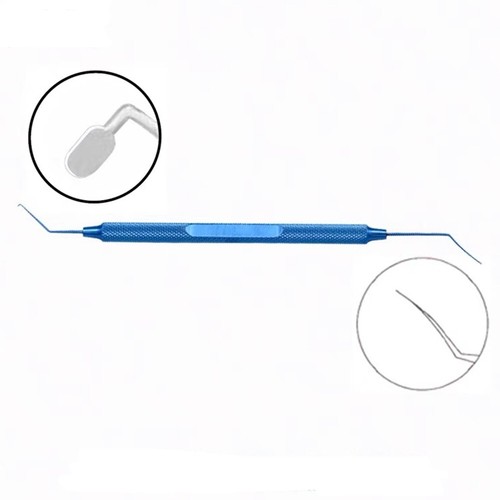 titanium double ended chopper and repositor ophthalmic eye surgical ...
