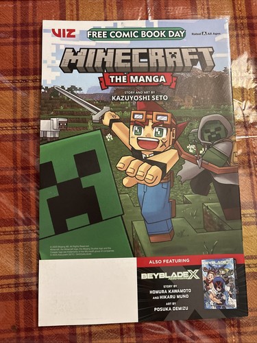 MINECRAFT THE MANGA FREE COMIC BOOK DAY KAZUYOSHI SETO | eBay