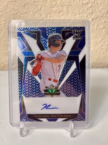 2023 Leaf Valiant Roman Anthony Auto /8 Red Sox | eBay