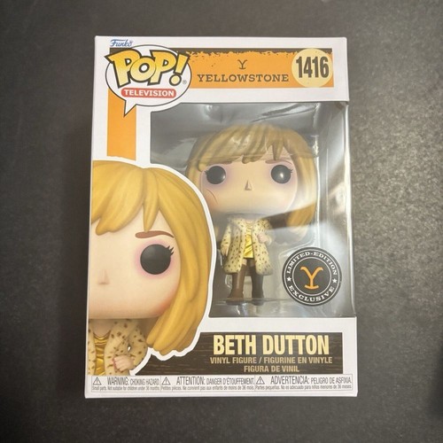 Funko Pop BETH DUTTON #1416 Exclusive NIB Metallic Wedding Outfit ...