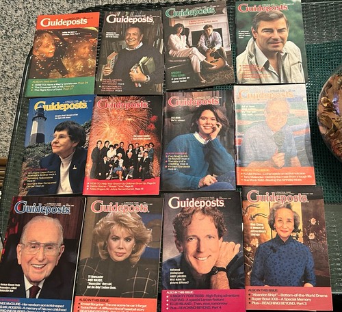 Vintage 1989 Guideposts Magazine Lot Of 12 Complete Set All Months Jan ...