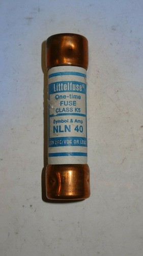 Littelfuse NLN-40 40A 250VAC Fuse | eBay