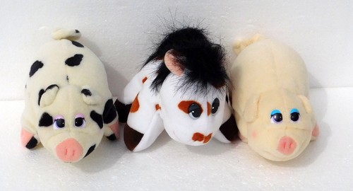 VTG 1997 Lot 2 PIGS 1 Horse Pony Pinto Piglets Baby Pound Puppies Farm ...